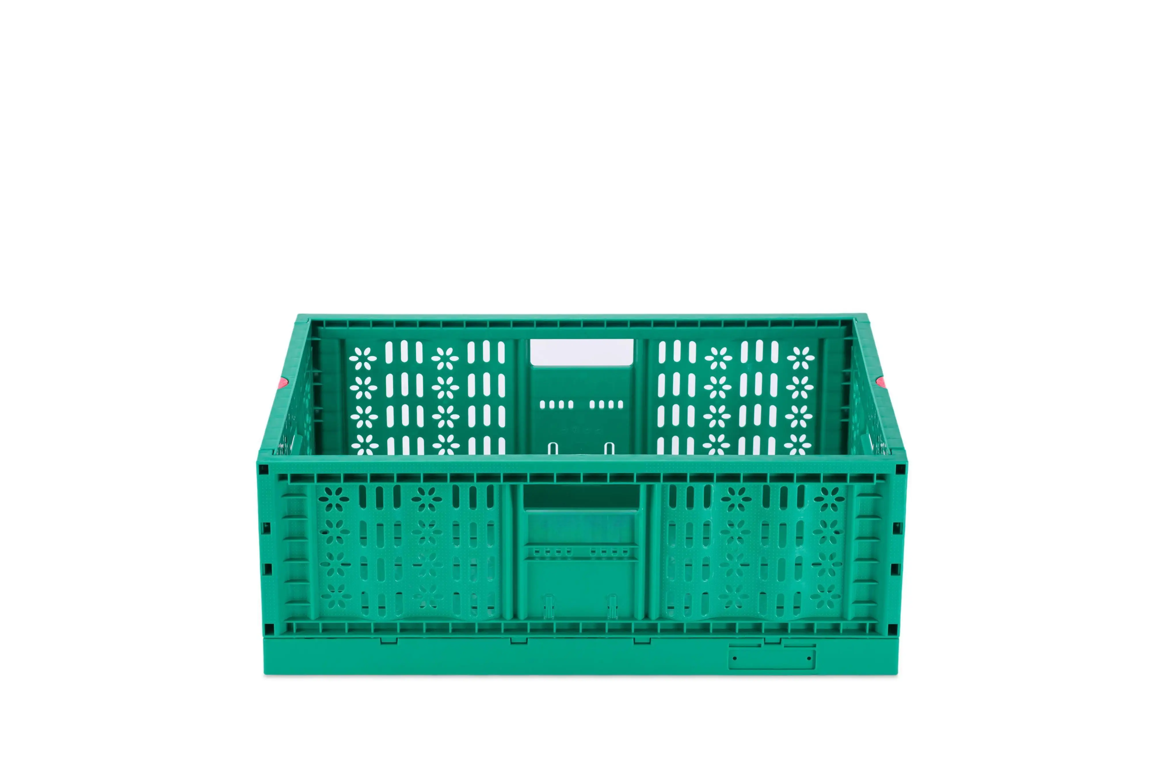 Folding Plastic Mesh Crate Plastic Folding Box Stacking Moving Crate ...