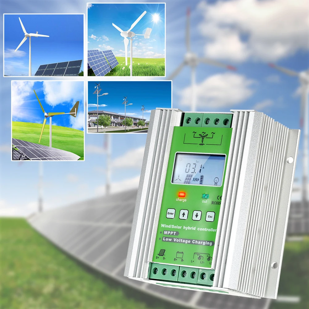 Hybrid 1000w 48v Solar Wind Turbine Charge Controller - Buy Wind ...