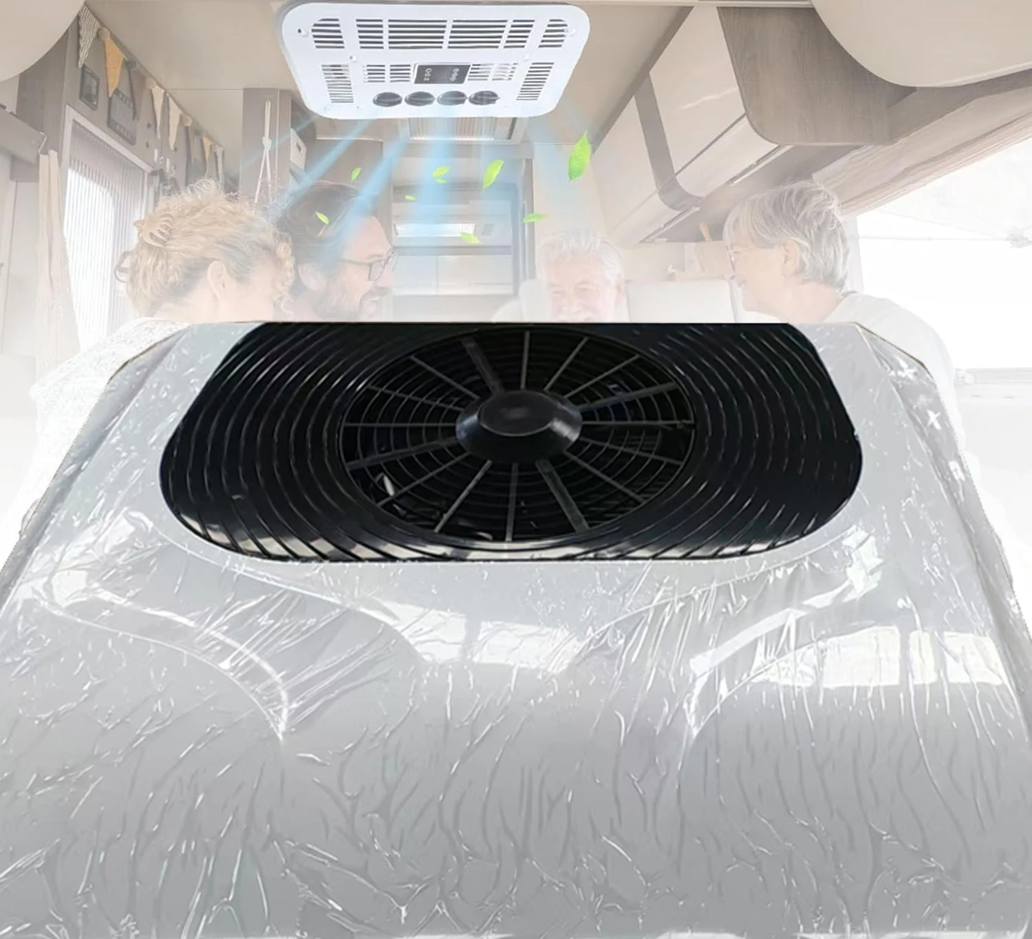 JP Truck RV Roof Top Radiator 12V/24V Tractor Truck APU Parking ...