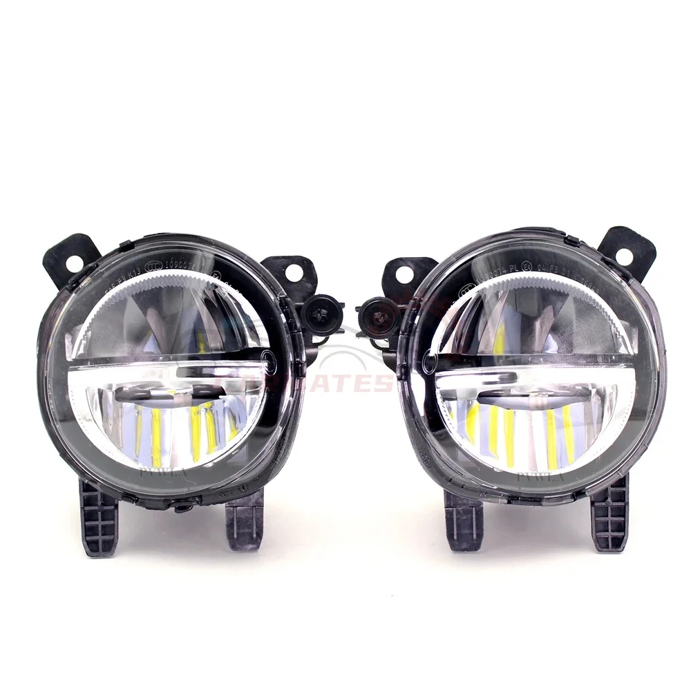 63177315559 63177315560 Car Front LED Fog Light Fog Lamp DRL Driving ...