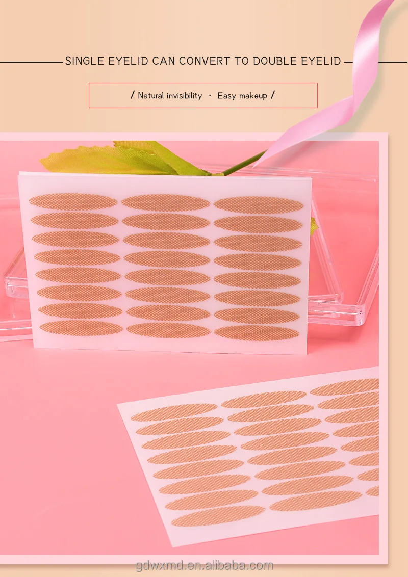 Invisible Self Adhesive Sticker Gridding Double Eyelid Tape| Alibaba.com