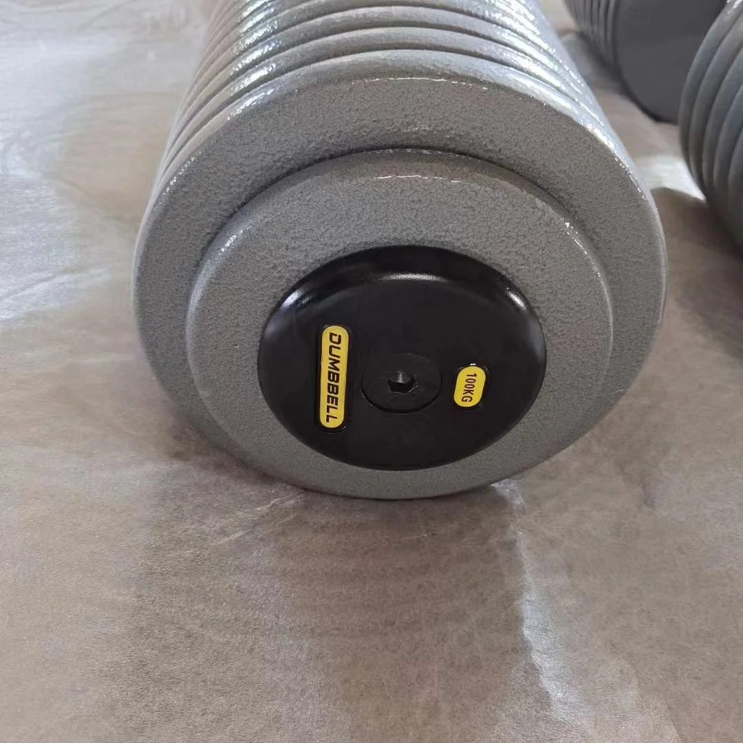 JOLECON Fixed Weights Cast Iron Dumbbell Set for Bodybuilding