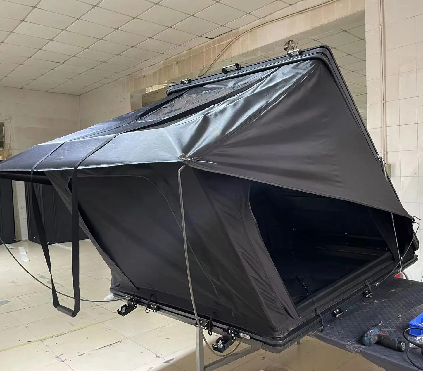 Two Person Men Pop Up Ground Cot Tent Ultralight Folding Tent Camping ...