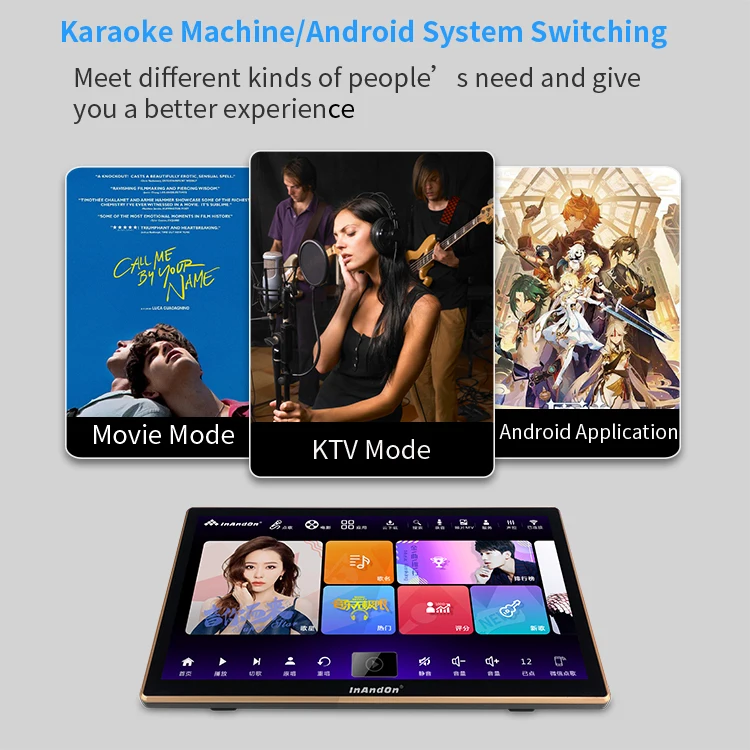 Multi-languages Inandon Sing Karaoke System - 4T Capacity