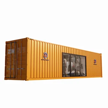 Modern 40ft Portable Shipping Container Clothing Store Prefab Kiosk ...