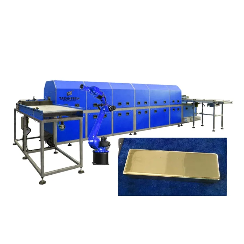 Induction Heating Tunnel Type Full Automatic Gold Ingot Casting System ...