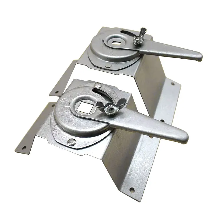 Galvanized Steel Hvac Air Volume Control Damper Quadrant - Buy Damper ...