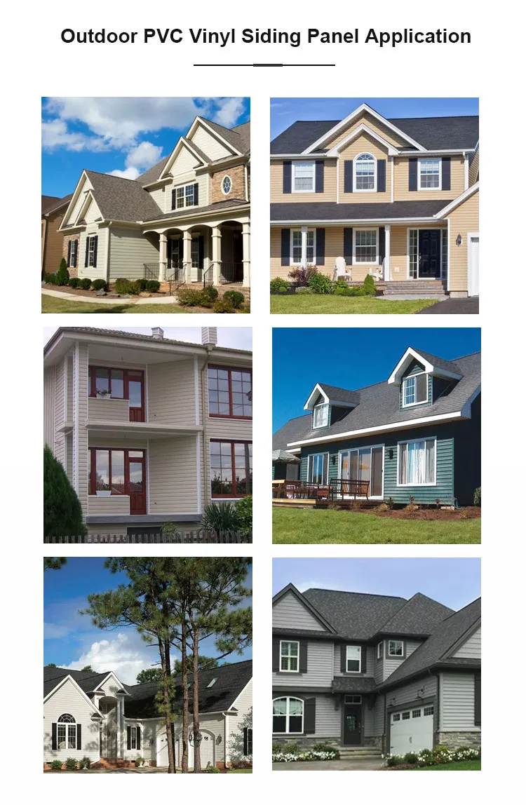 100% Waterproof Outdoor Exterior Pvc Vinyl Siding Wall Panel - Buy ...