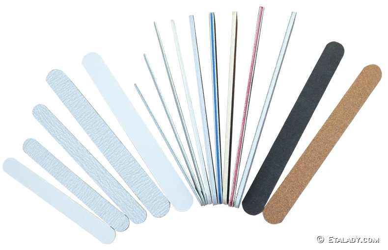 Professional Emery Board Manicure Pedicure Tools Custom Printed Nail ...