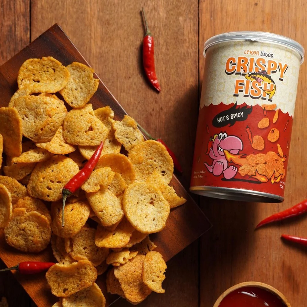 Malaysian Famous Authentic East Coast Traditional Fish Cracker Snacks ...