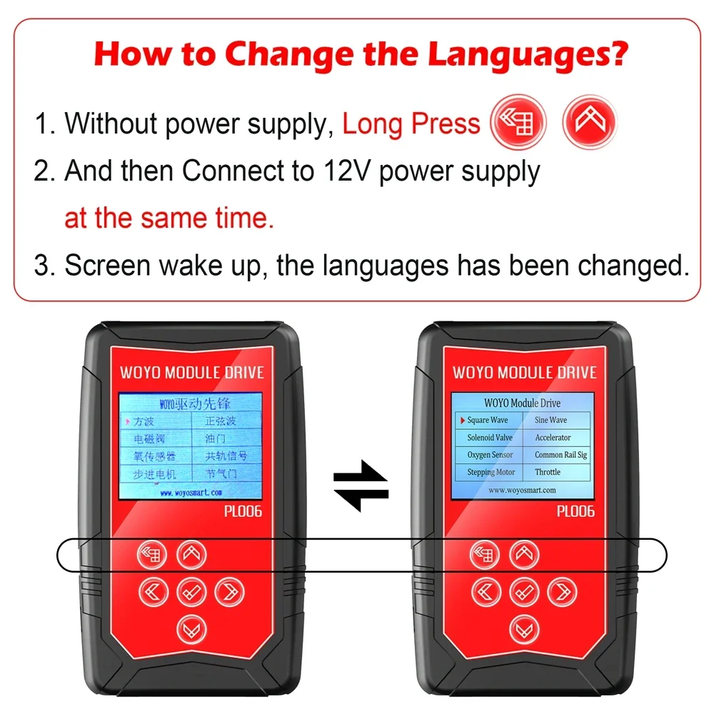 2023 12V PWM Signal Simulator Stepper Motor Tester Vehicle Automotive ...