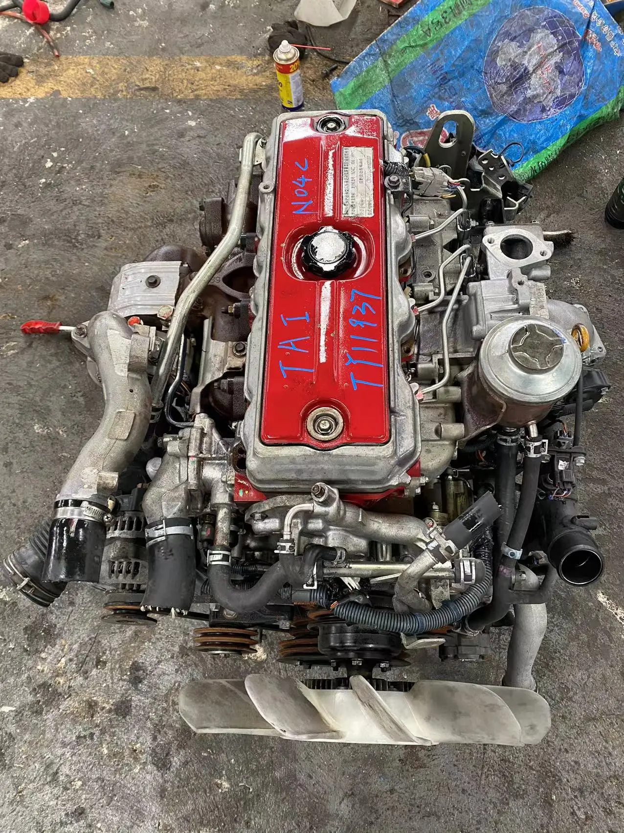 Japanese Original Used N04c Engine For Hino Dutro - Buy N04c Used ...