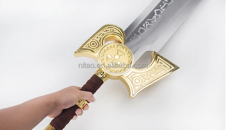 WOW AshBringer Sword 118cm - All-Metal Cosplay Prop, Ideal for Demon ...