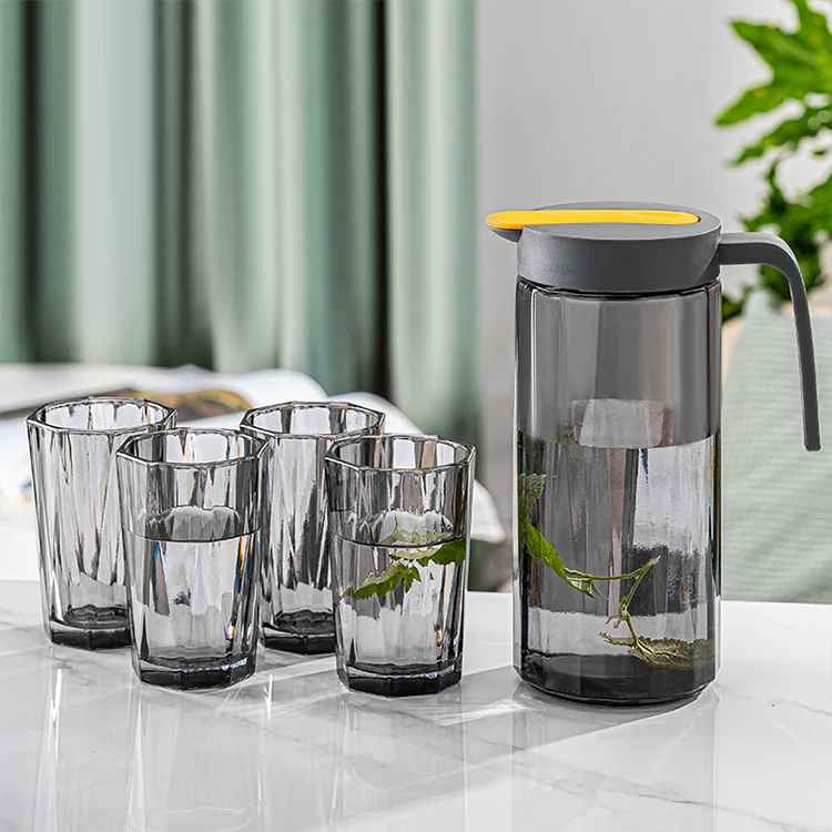 Houseware Colorful Drinkware - 1000ML Jugs & 200ML Cups
