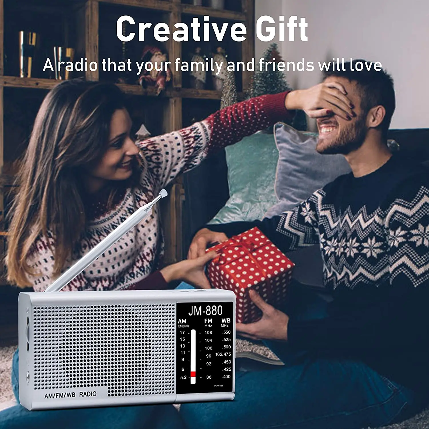 Silver Portable Radio AM FM Digital in Japan - Meding OEM