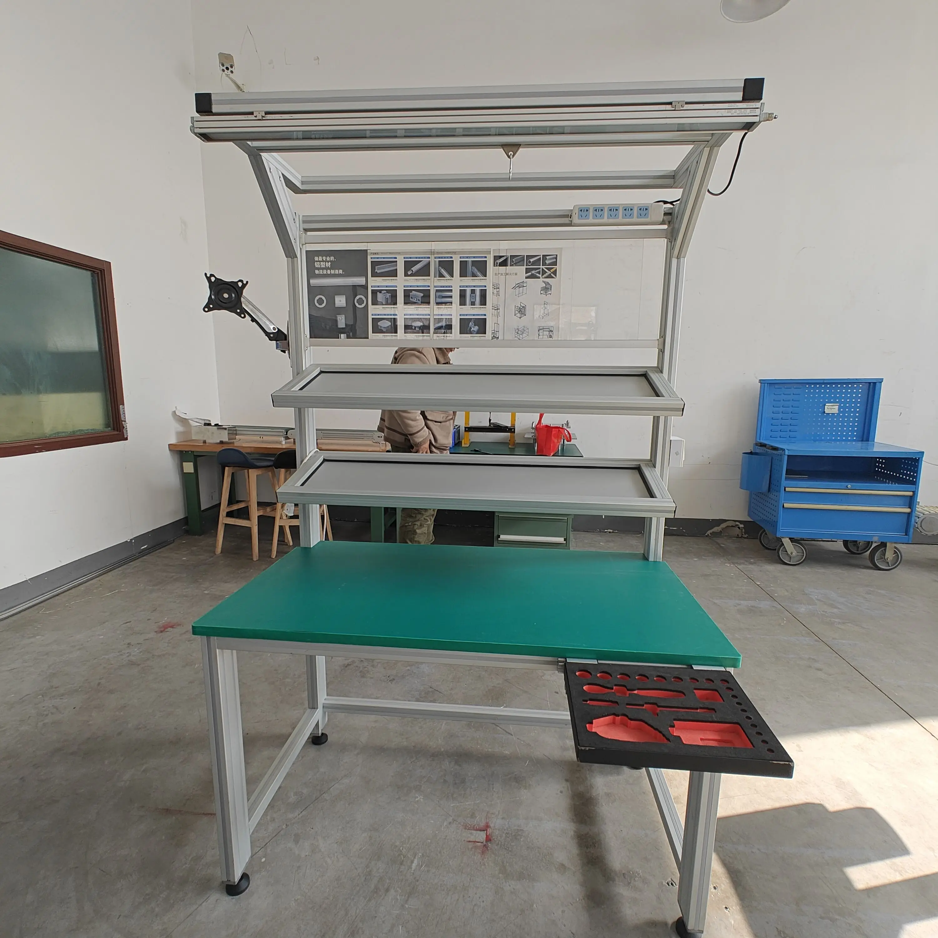 Aluminum Profile Workbench With Customizable Anti Static Features - Buy ...