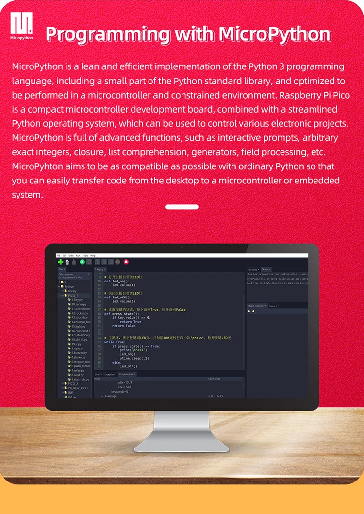 Cheap Sensor Kit For Raspberry Pi Picoget Started With Micropython And Rp2040 Buy Arduino