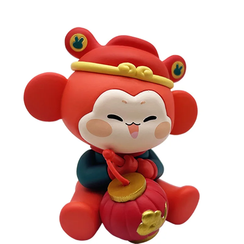 Custom Cute Monkey Pvc Material Blind Box Toys Action Figure Pvc Toys ...