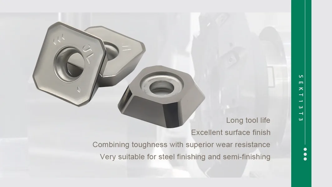 Uko Cemented Carbide Insert Steel Finishing Sekt 13t3 Face Milling ...