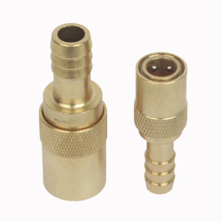 Brass Circle Coupling Hose Connector Male To Female Fittings In Pipe ...