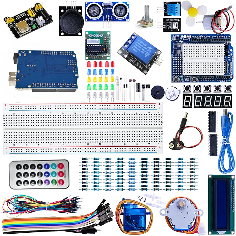 R3 Project Classic Starter Kit Sensor Hc-sr04 Resistor Kit Electronic ...