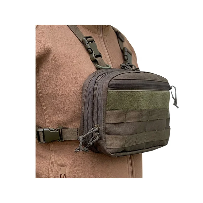 Newest Tactical Chest Rig Bag Molle Chest Rig Kit Pack Gear Radio ...