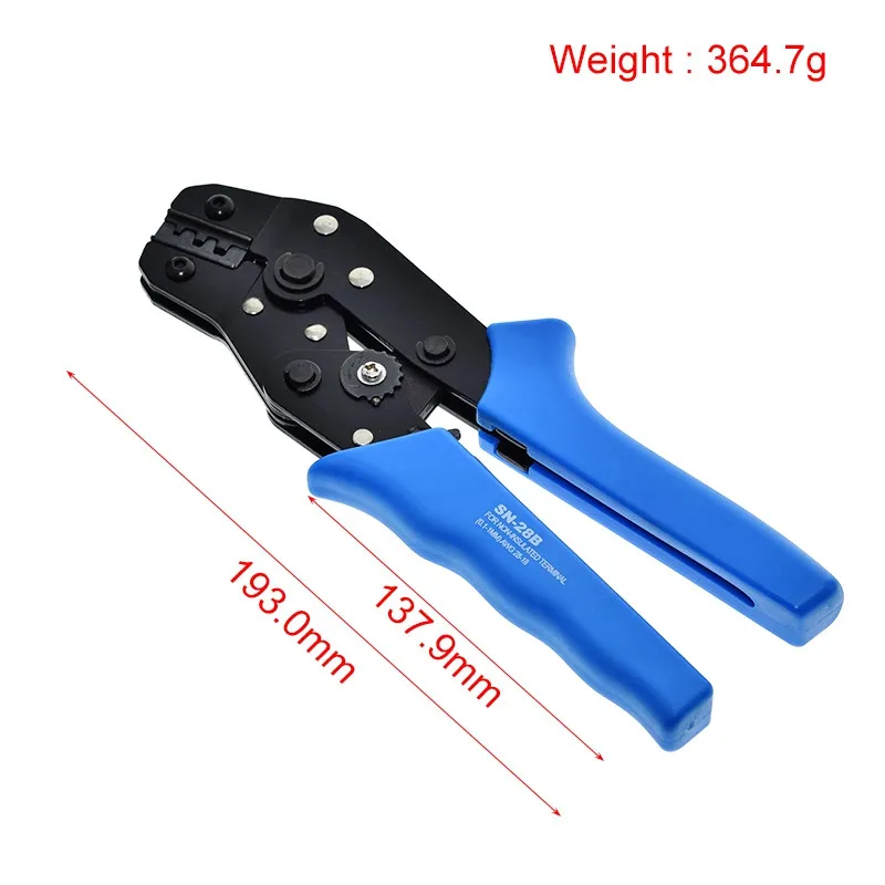 Blue Sn-28b Pin Crimping Tools High-carbon Steel Crimp Pliers 2.54mm 3 ...
