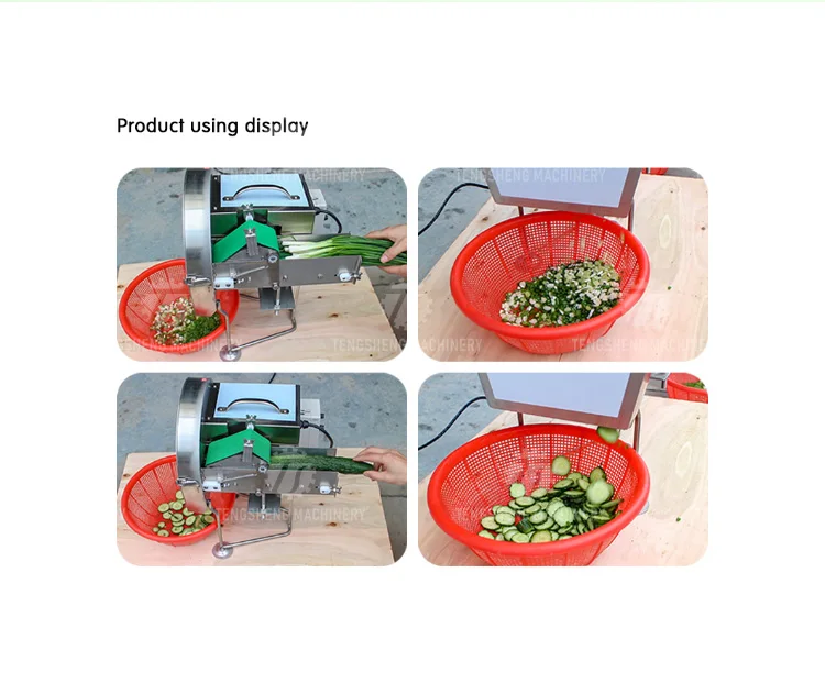 Green Leafy Vegetables Green Pepper Onion Slicer Chopper Machine ...
