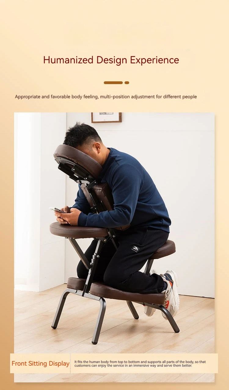 Portable Folding Physiotherapy Storage Chair With Scraping Feature For ...