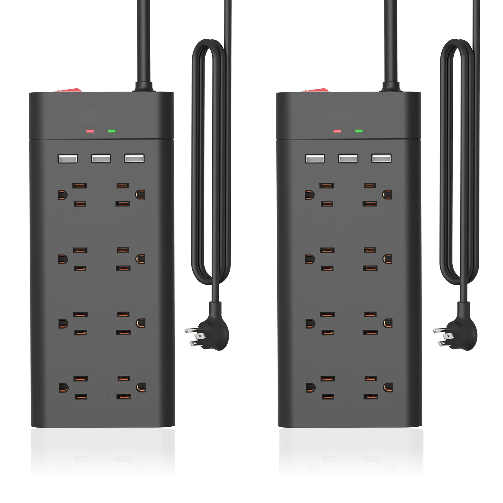 Mountable Design Wall Socket Safe American Type Surge Protector ...