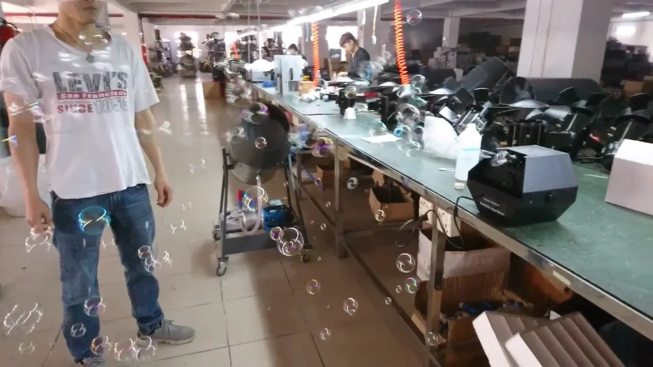 Mega Bubble Storm Whirling Effect Electric Automatic Bubble Machine ...