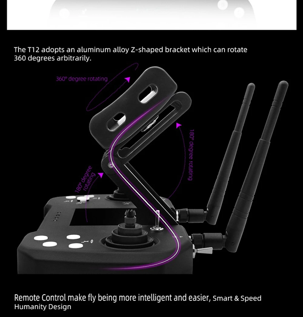 Skydroid T12 12ch Remote Control With Receiver 20km Digital Map ...