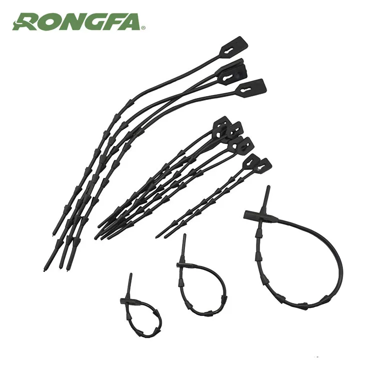 17 cm Soft Wire Tie Tree Ties Strong Stretchable Plastic Tree Lock Ties ...