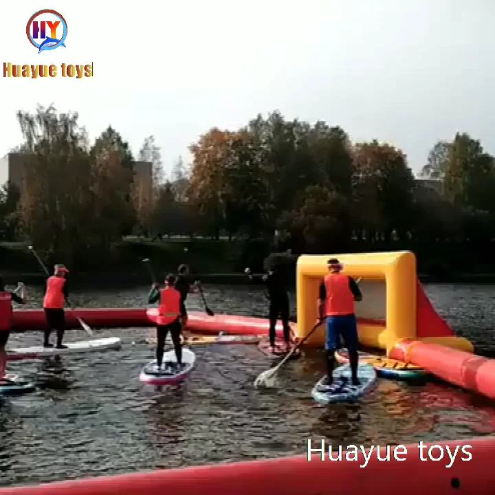 New Design Inflatable Water Game Sup Inflatable Water Polo Soccer Field ...