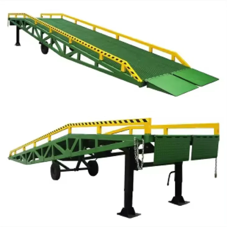 Truck Loading Platform With Chain Lift Industrial Loading Platform With ...