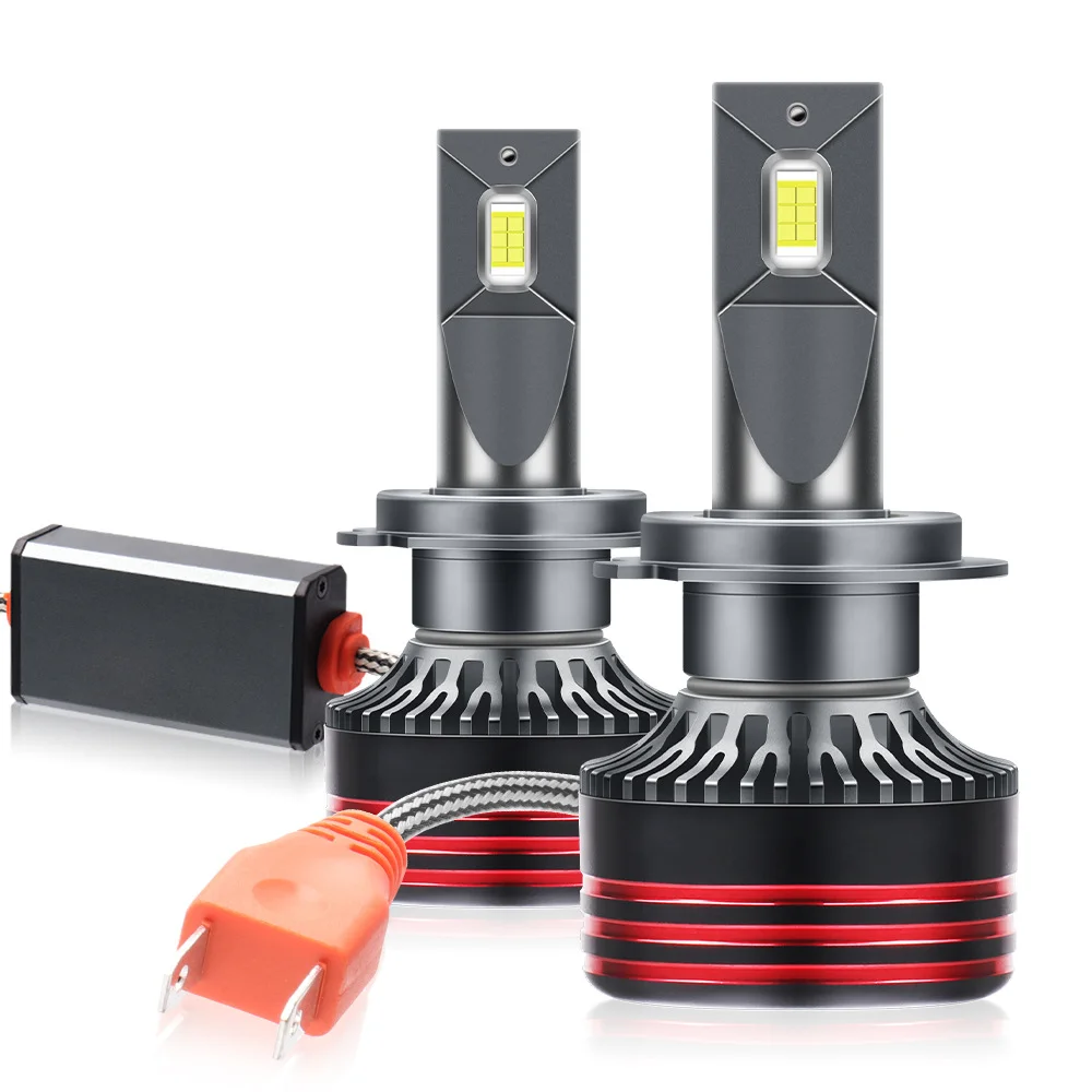 9-36V M8 Pro Led Headlight H7 H11 9004 880 H1 H3 H7 H4 881 5202 Car ...