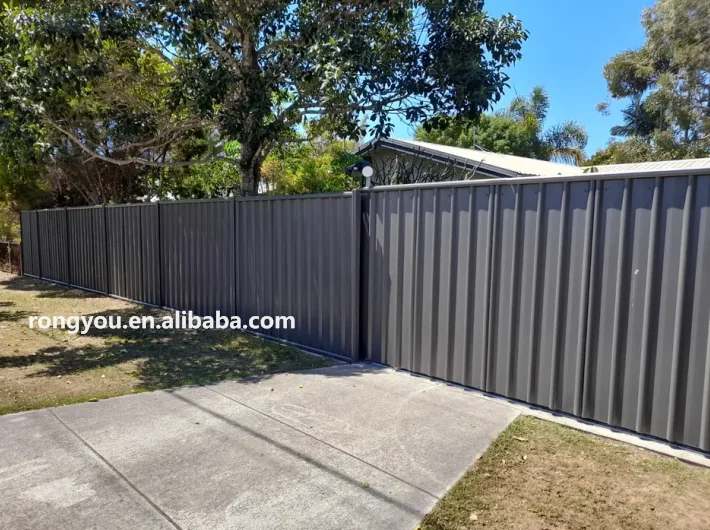 Colorbond Fence Panels Steel Sheet Fencing For Homeyard Garden - Buy ...