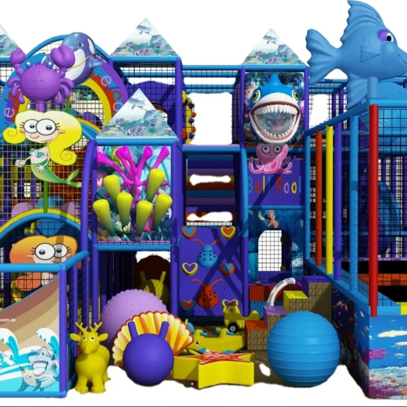 2024 New Designprofessional Children Play Maze Indoor Playground ...