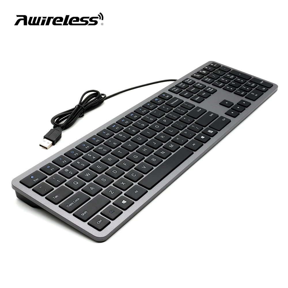 Custom Teclado Clavier Azerty Spanish Keyboard White Bluetooth ...