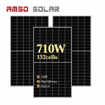 New Technology 600w 650w 700w 710w 800w 1000w Half Cell Mono Solar ...