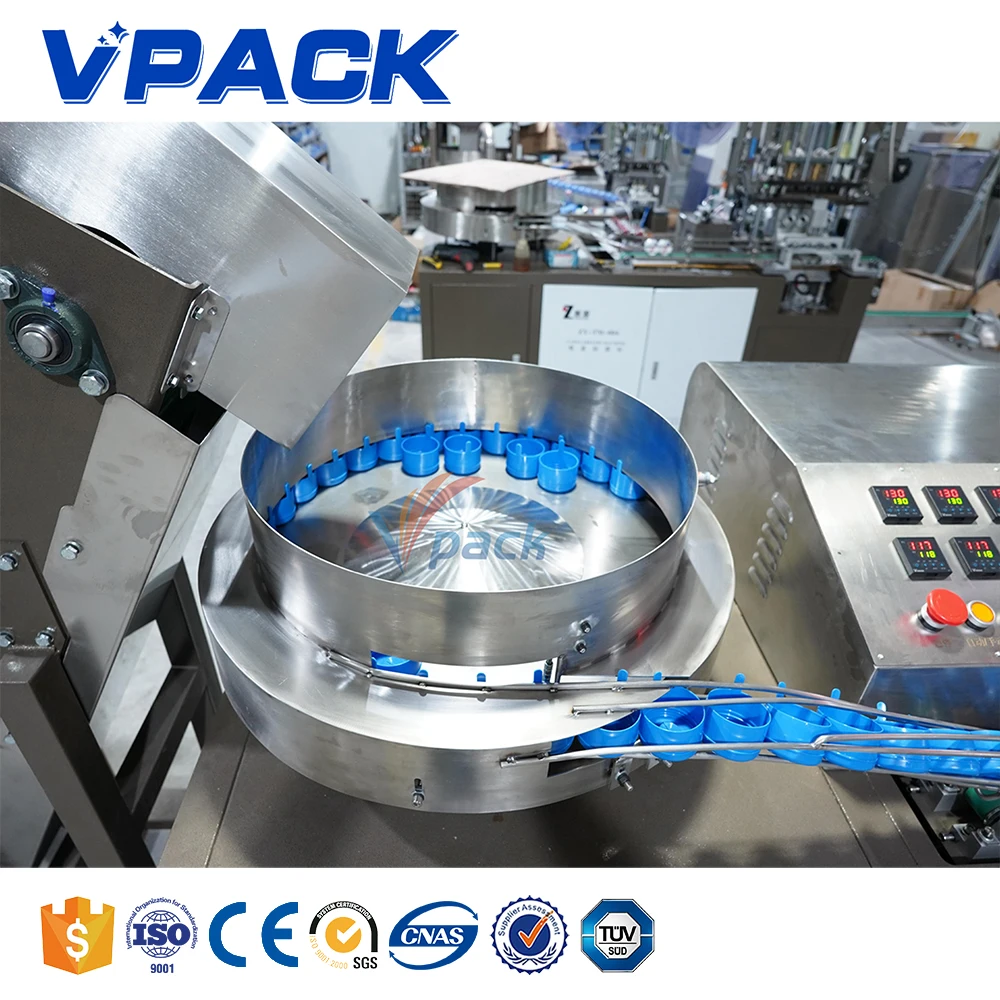 5 Gallon Jar Lid Dust Proof Sticker Labeling Machine / Pp Pvc Film ...