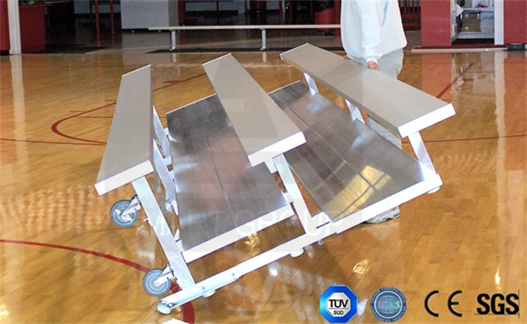 Gradas De Gimnasio De Metal,Soportes De Aluminio Móviles - Buy De Las ...