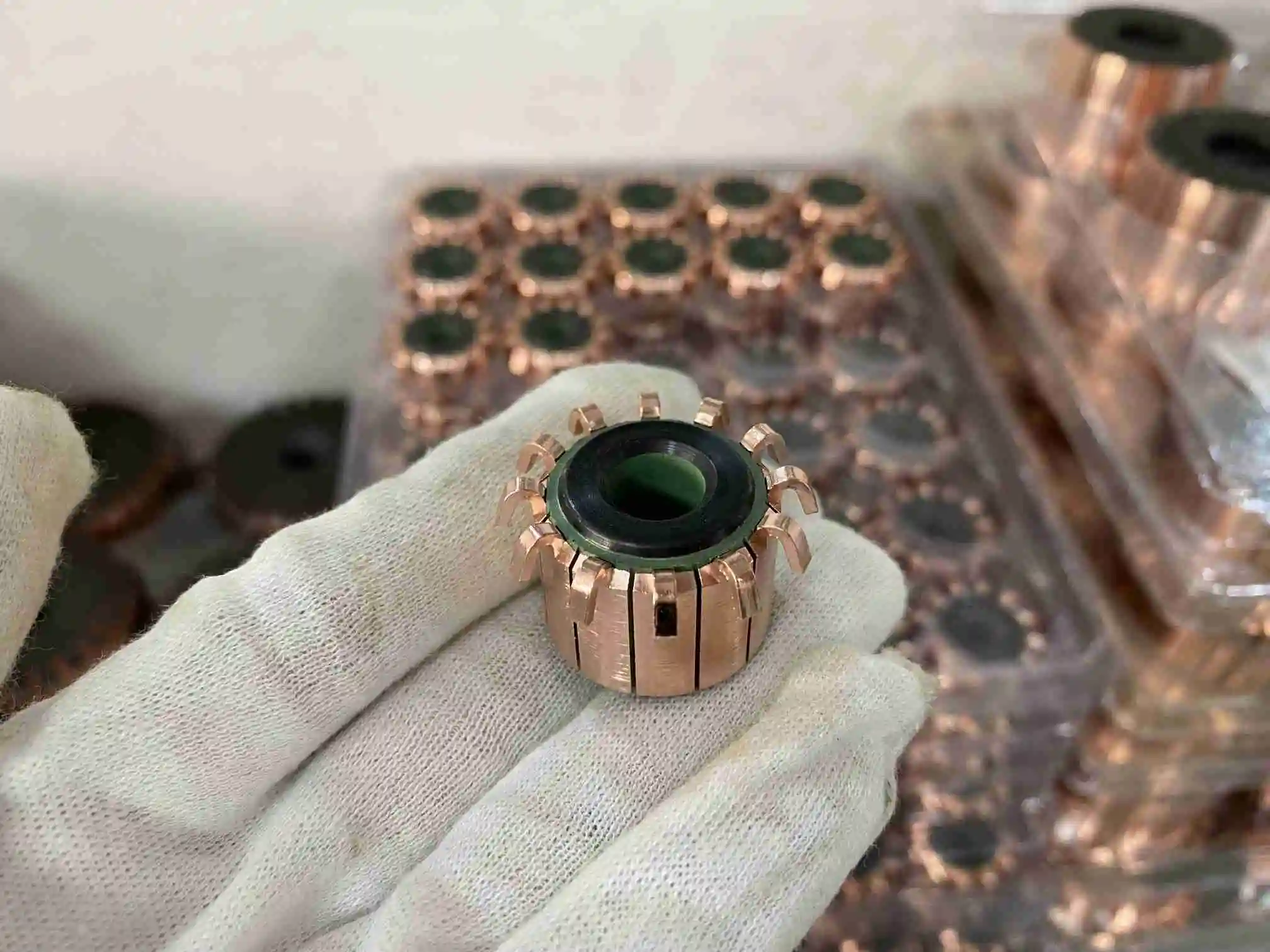 12 Segmented Armature Commutator in DC Motor - CP Quality