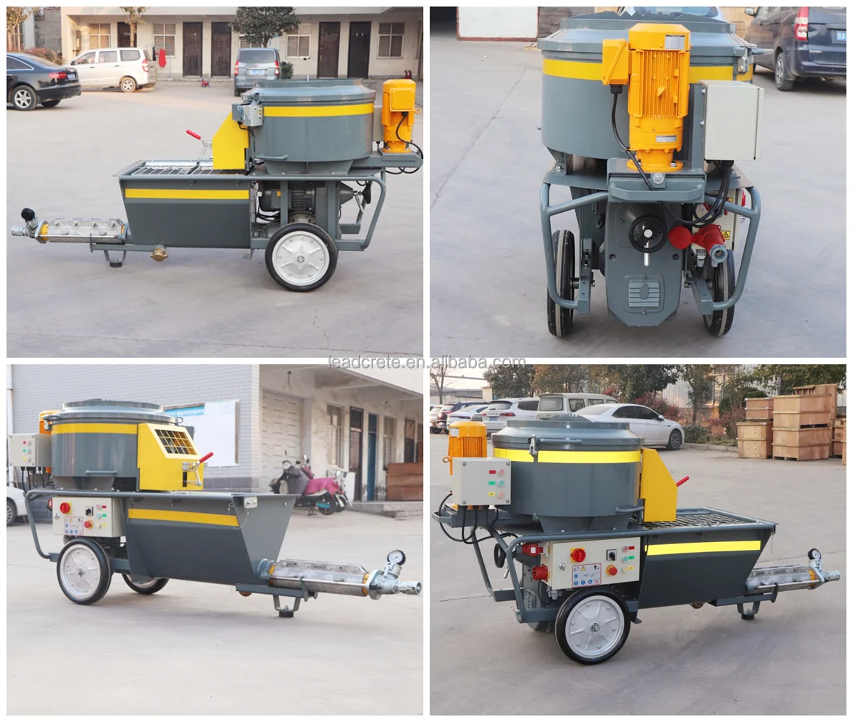 Fireproofing Mortar Spray Machine 400v Cement Mortar Sprayers Similar ...