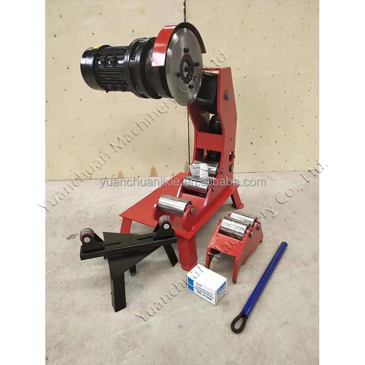 50-219 Electric Hydraulic Pipe Cutting Machine Fire Pipe Galvanized ...