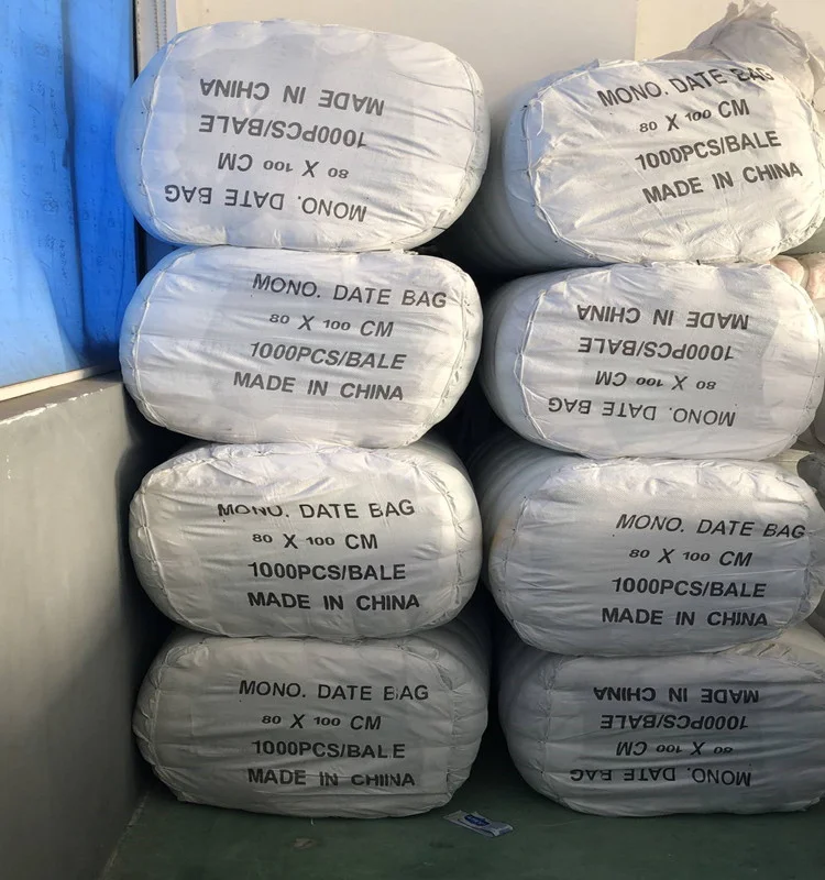 80x100cm High Quality Green HDPE Date Mesh Bag - Protects Dates