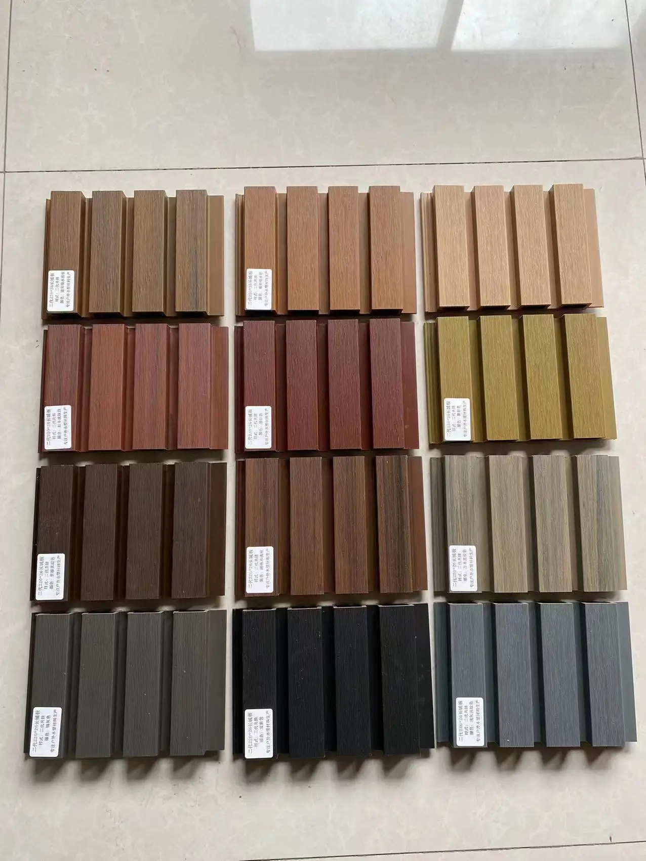 WPC Waterproof Exterior Wall Cladding Panels - OEM/ODM Available