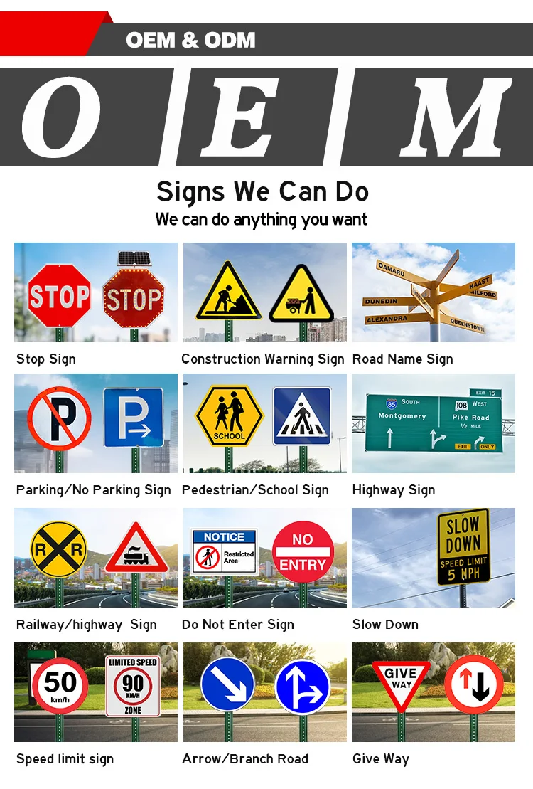 Custom Danger Traffic Warning Signs for Sale - Hoan Safety