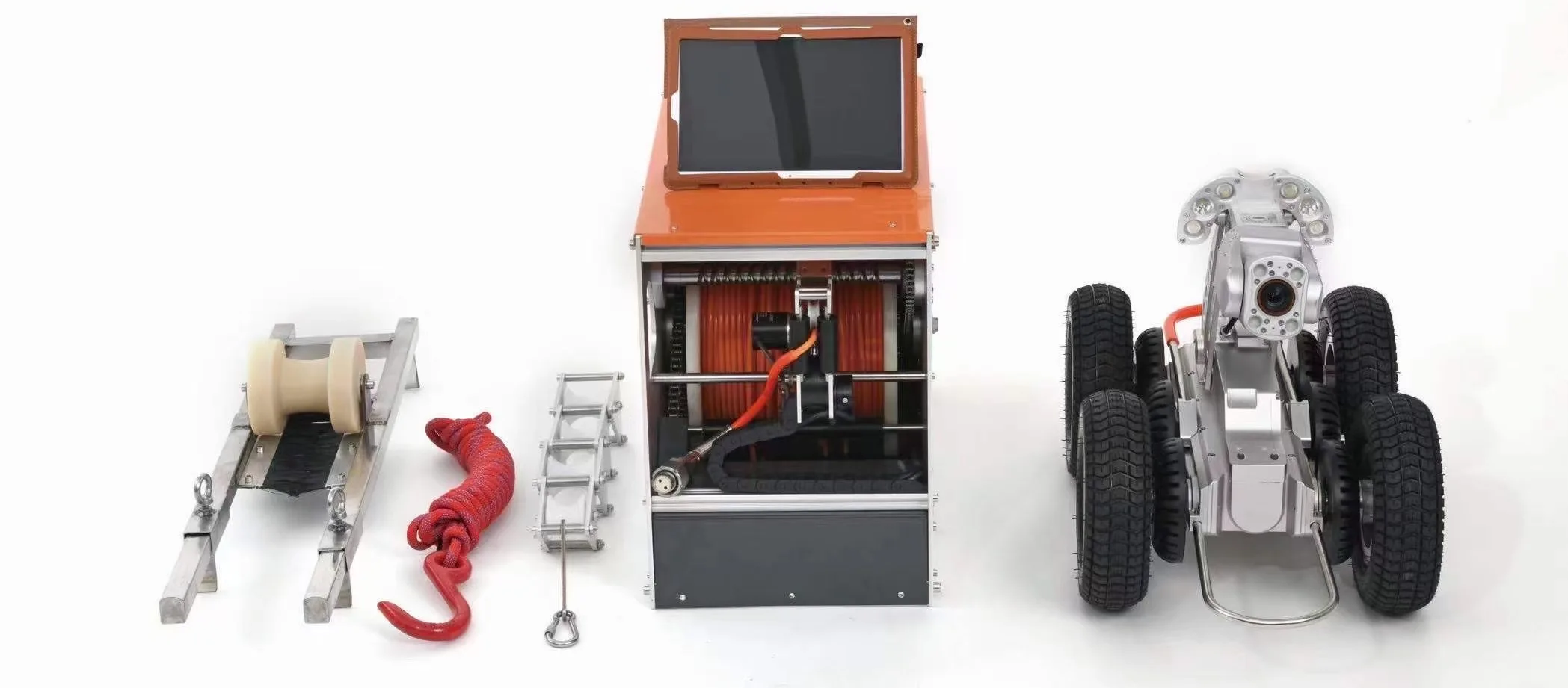 Sewer Pipe Inspection Robotic Crawler For Cctv Inspection And Drain ...