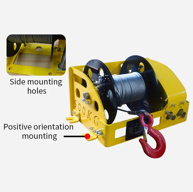 Dual Speed Hand Winch - Efficient Manual Power Solutions